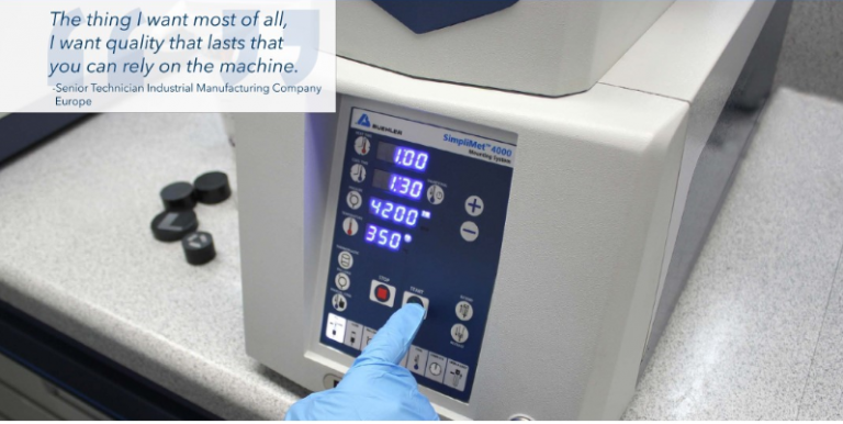 Máy đúc nóng Simplimet 4000 – NHÀ PHÂN PHỐI ĐỘC QUYỀN CỦA BUEHLER