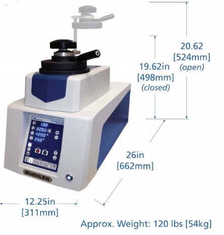 Máy đúc nóng Simplimet 4000 – NHÀ PHÂN PHỐI ĐỘC QUYỀN CỦA BUEHLER